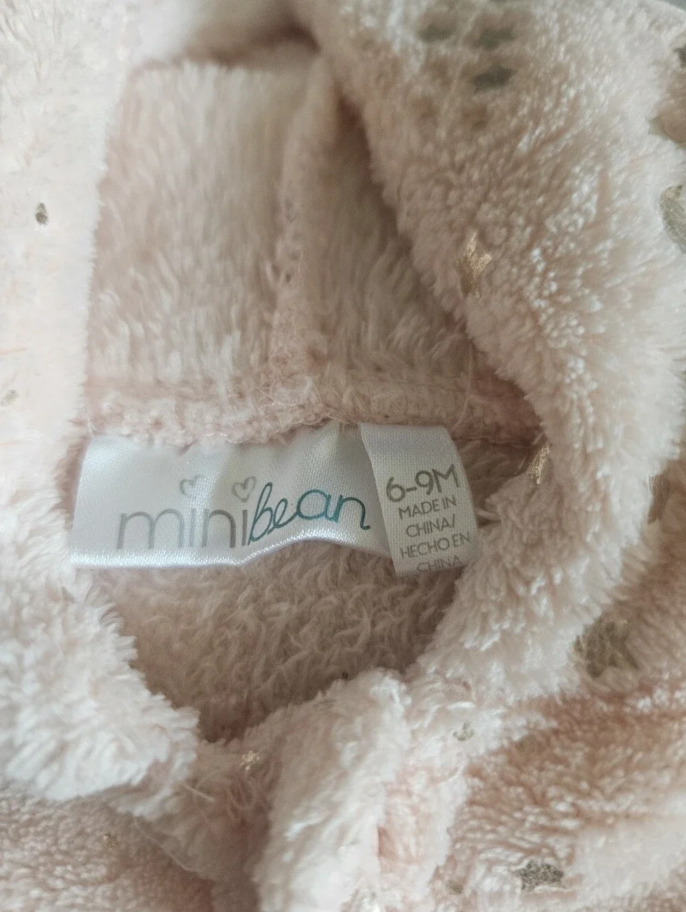 Mini Bean | One Pieces | Mini Bean Plush Baby Onepiece Footed Sleeper ...